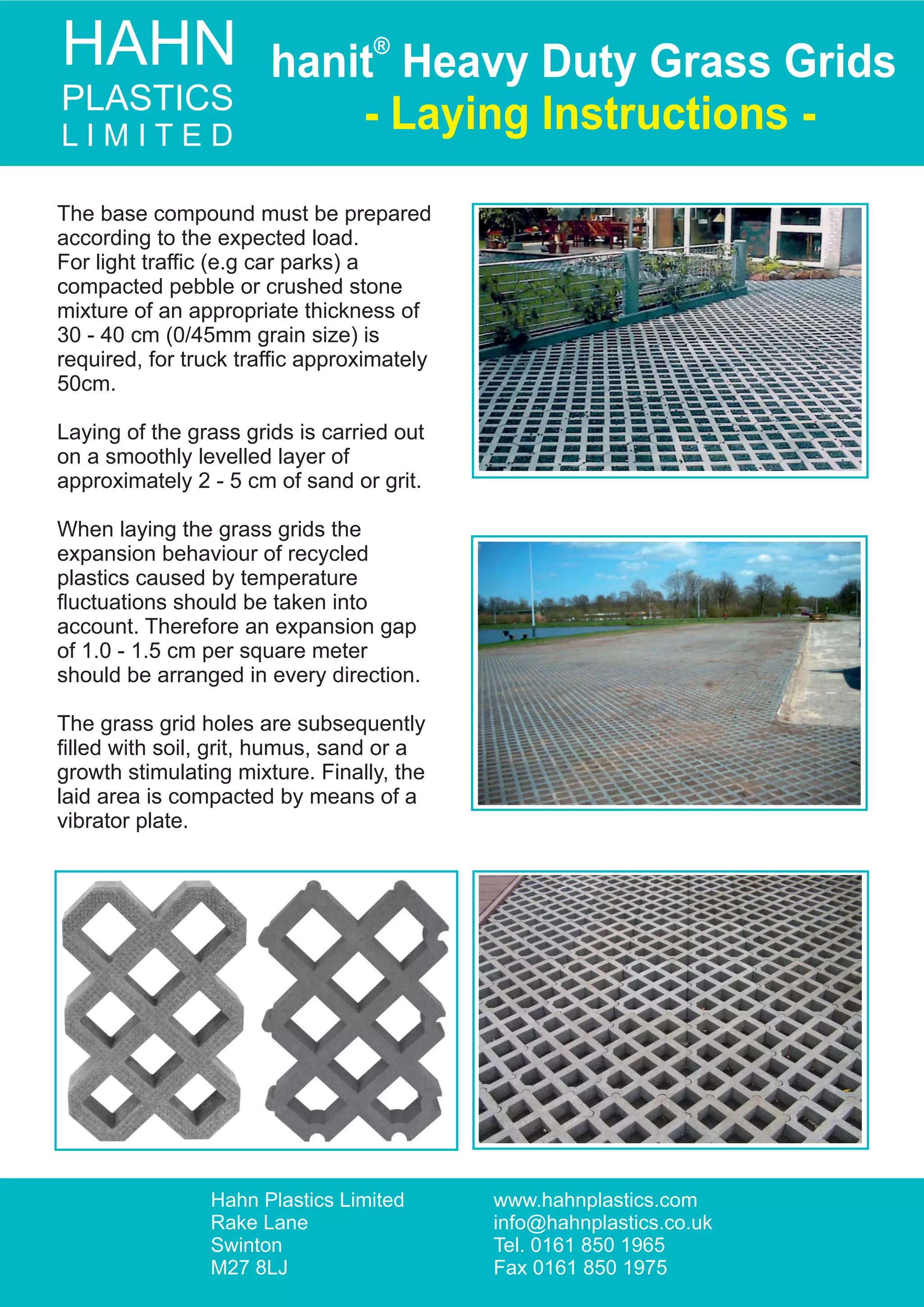 hannit® Heavy Duty Grass Grids | PDF