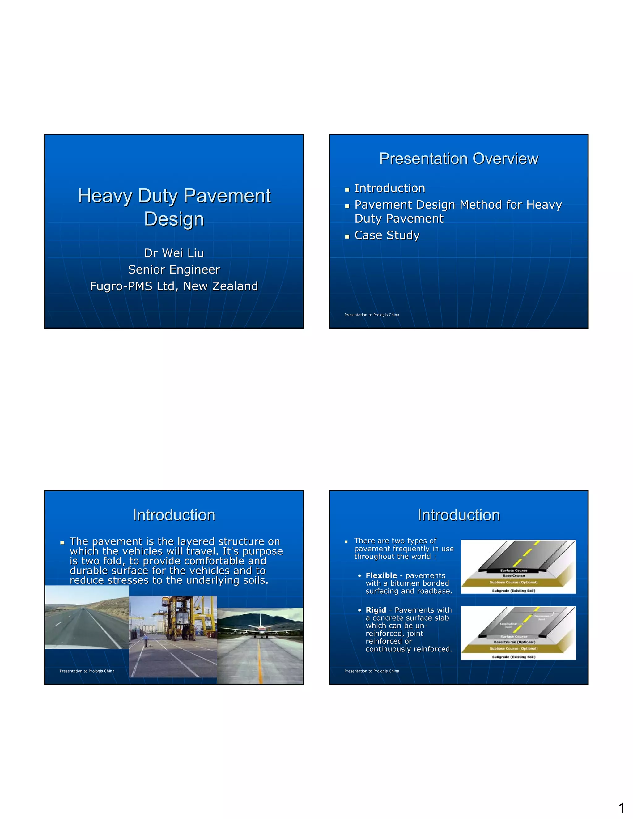 Heavy Duty Pavement Design | PPT Heavy Duty Pavement Design | PPT