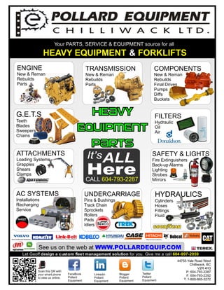 Heavy Equipment Parts | PDF
