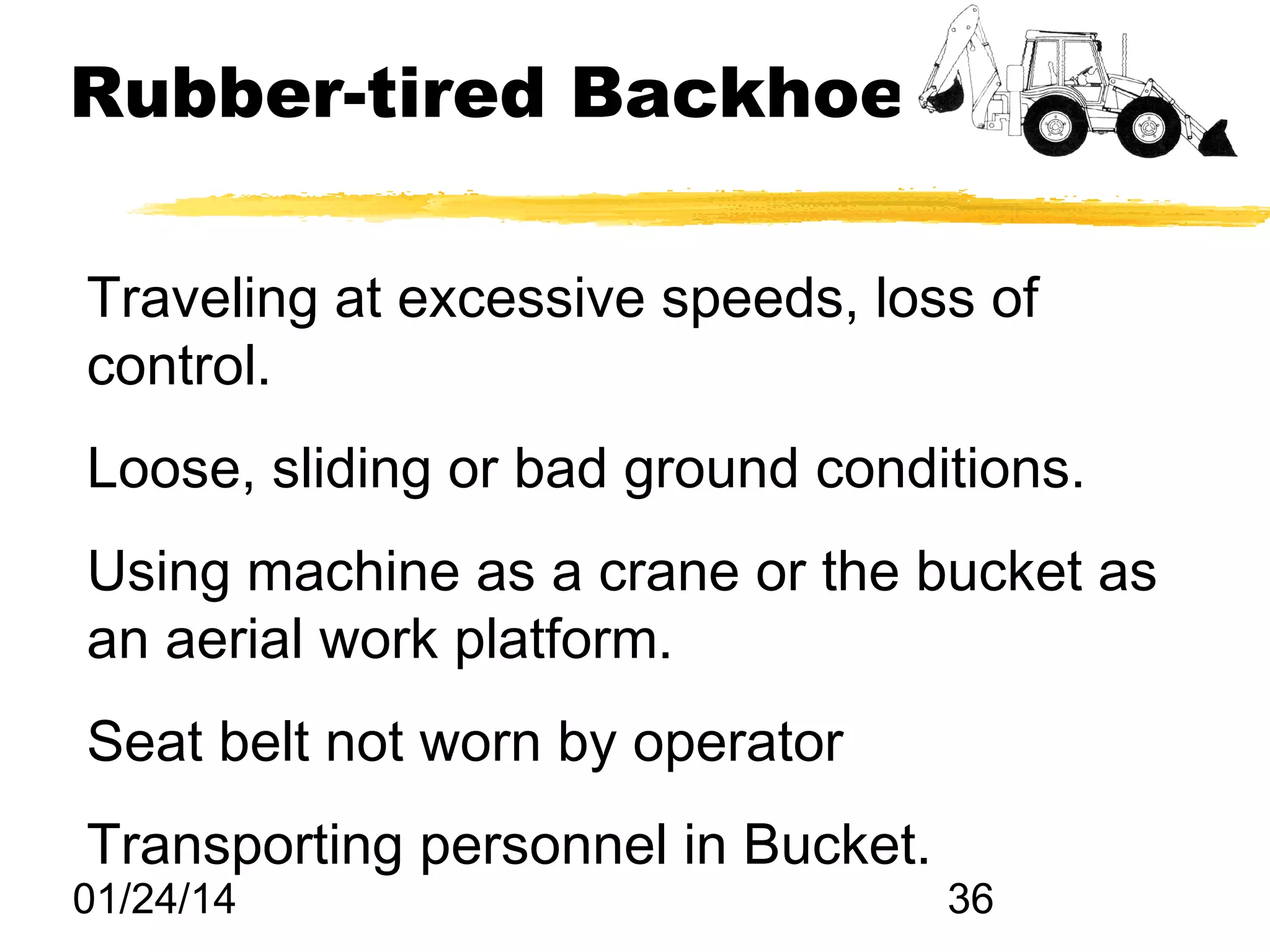 Heavy equipments in construction | PPT