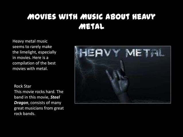 Heavy metal | PPT