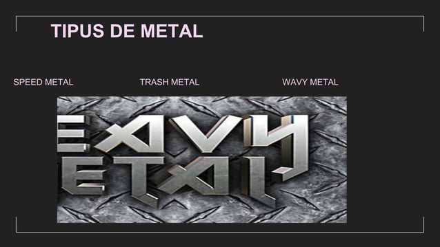 Heavy metal | PPTX