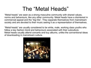 Heavy metal culture | ODP