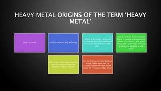 HEAVY METAL MUSIC | PPTX