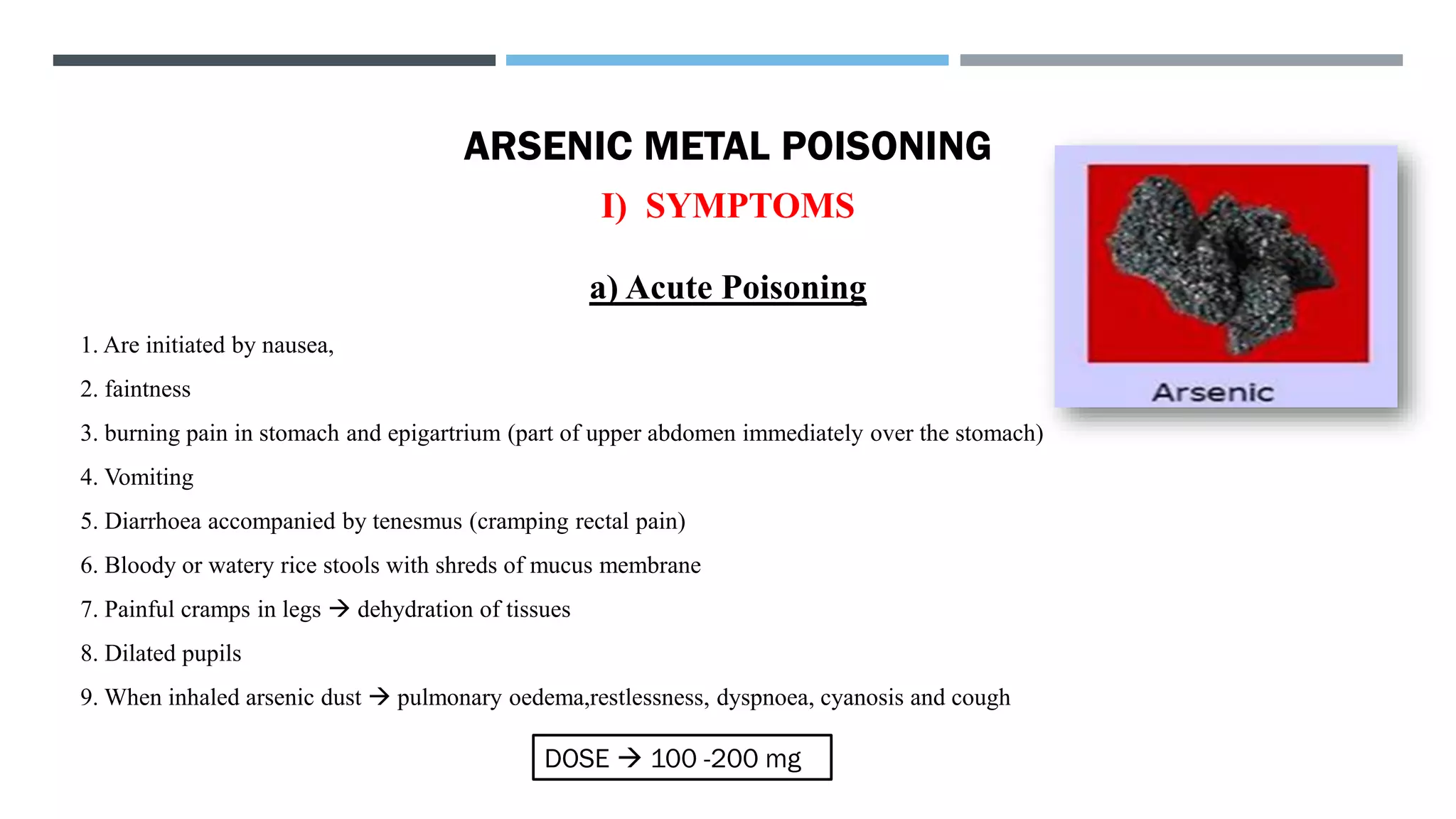 Heavy metal poisoning | PDF