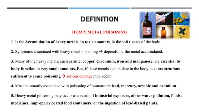 Heavy metal poisoning | PDF | Digestive Disorders | Diseases and Conditions