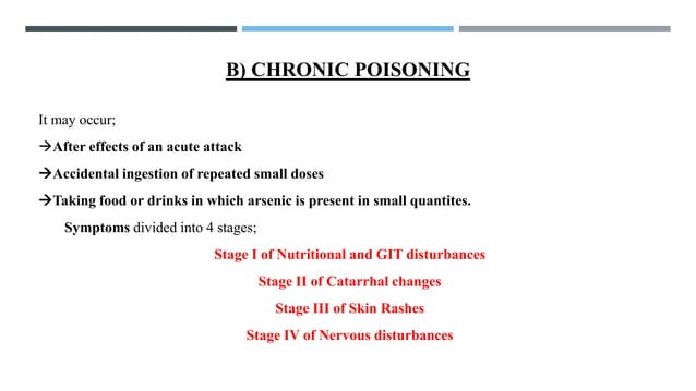 Heavy metal poisoning | PDF | Digestive Disorders | Diseases and Conditions