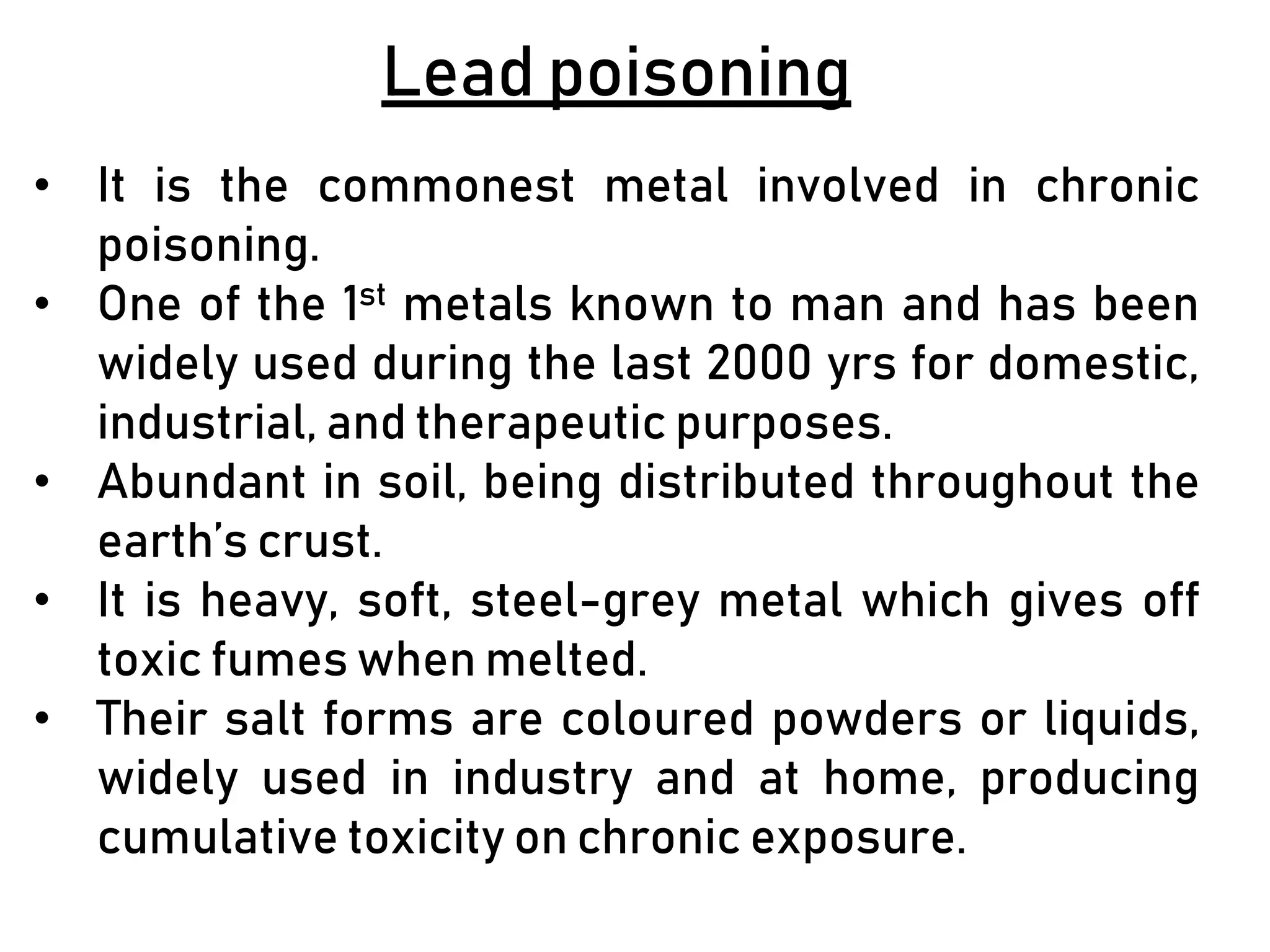 clinical features and management of heavy metal poisoning .pptx