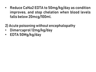 clinical features and management of heavy metal poisoning .pptx