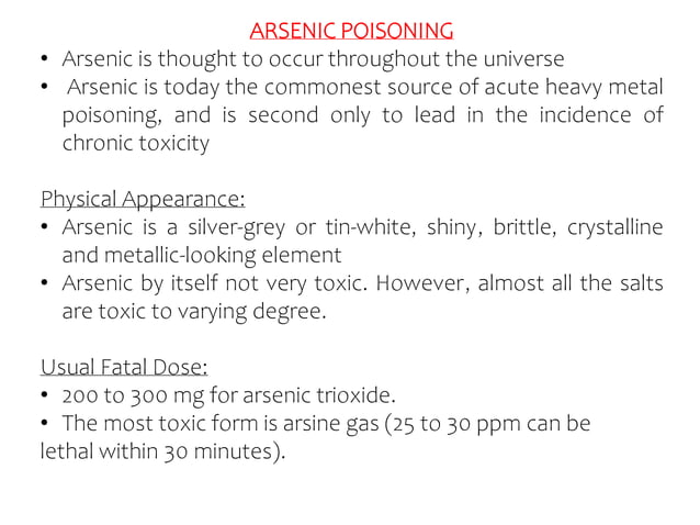 clinical features and management of heavy metal poisoning .pptx ...