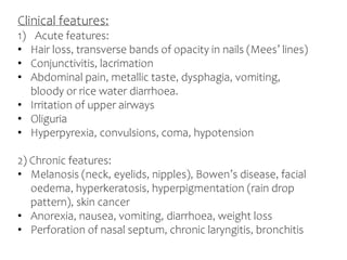 clinical features and management of heavy metal poisoning .pptx