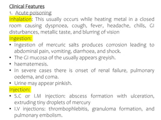clinical features and management of heavy metal poisoning .pptx