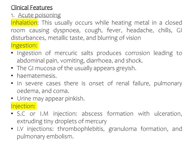 clinical features and management of heavy metal poisoning .pptx ...