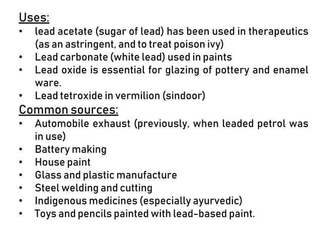 clinical features and management of heavy metal poisoning .pptx ...