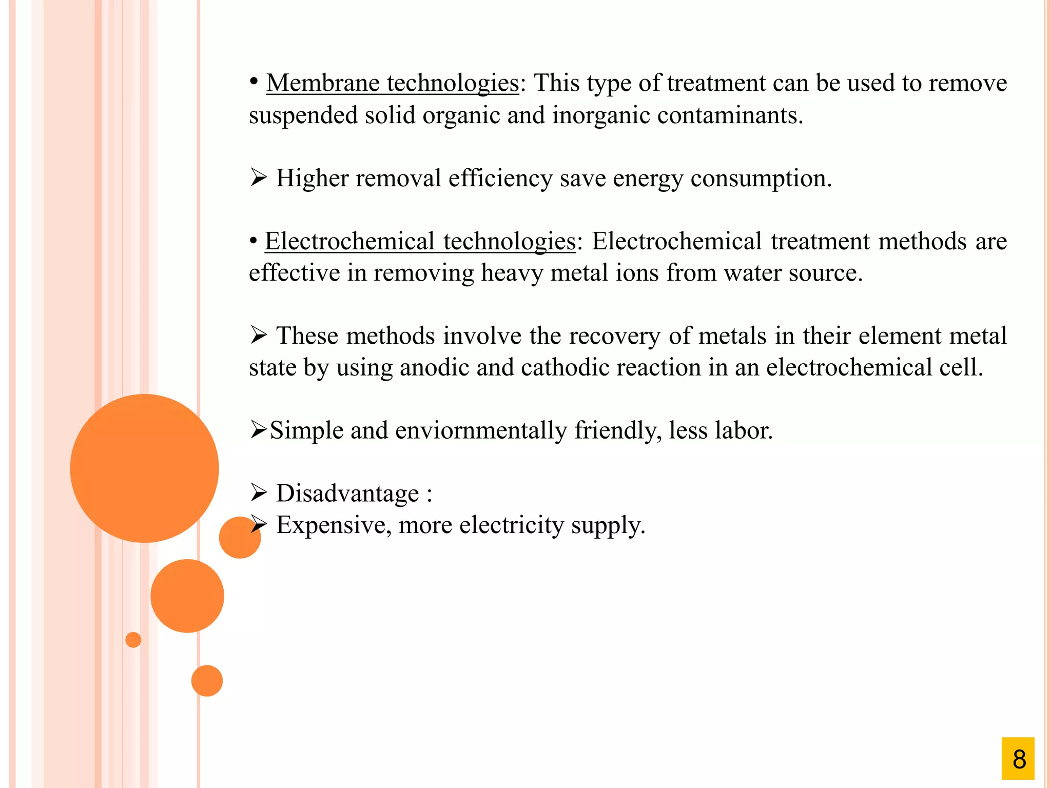 Heavy metal removal in wastewater | PPTX