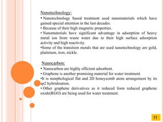Heavy metal removal in wastewater | PPTX