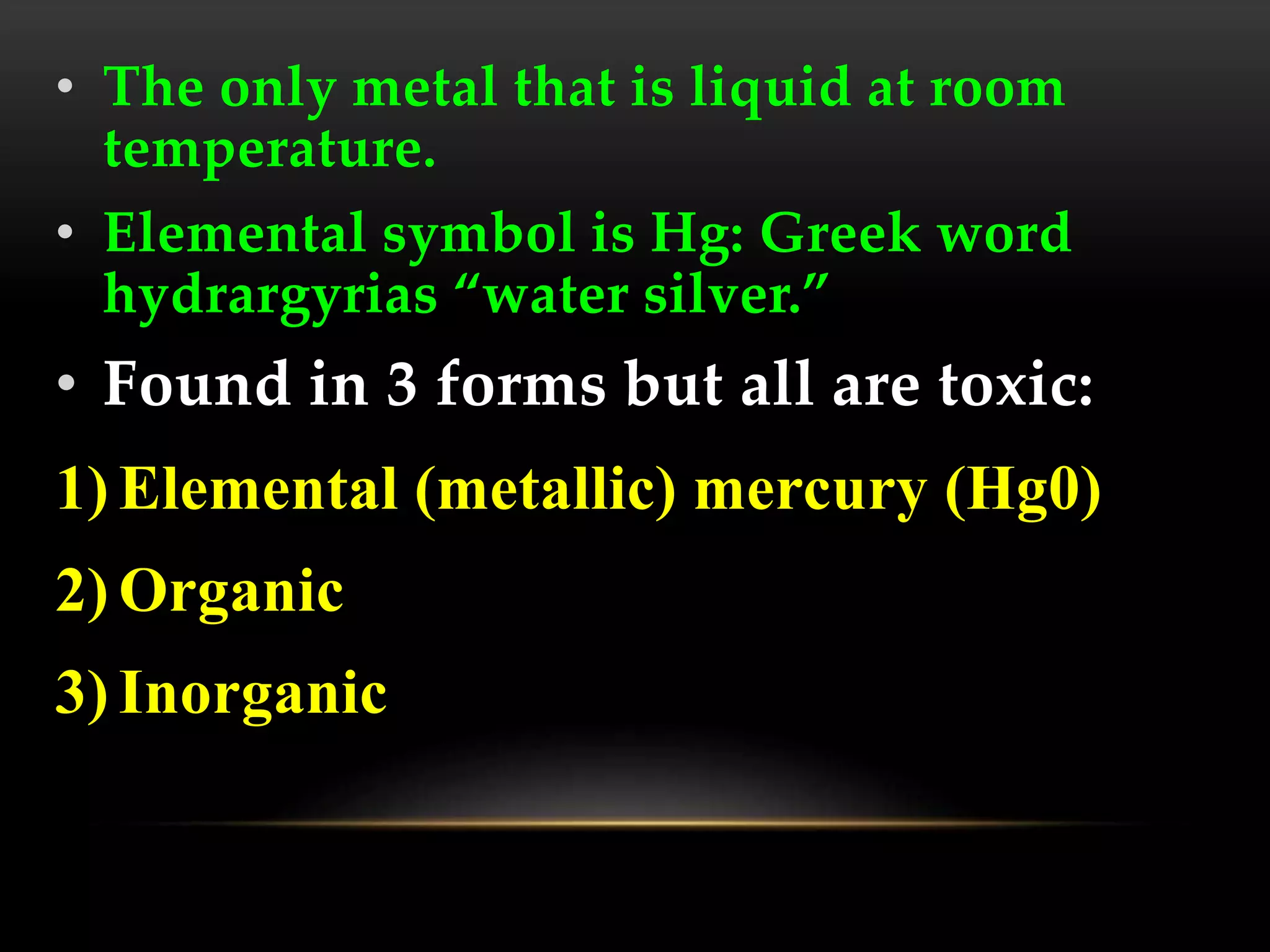 Toxicity of Heavy Metals | PPTX