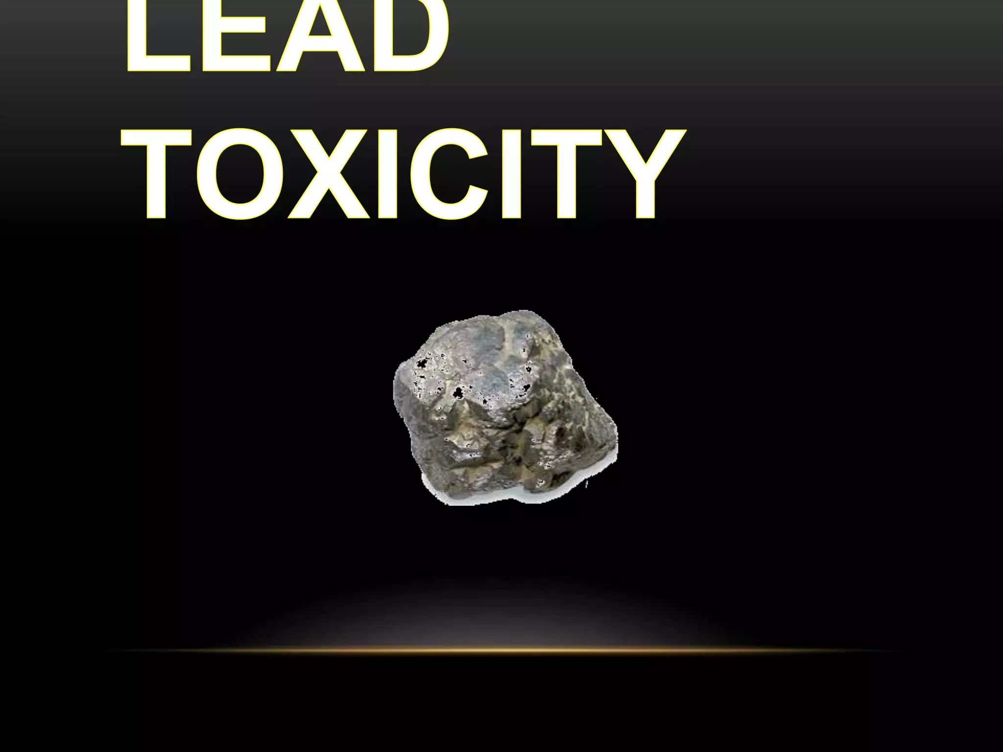 Toxicity of Heavy Metals | PPTX