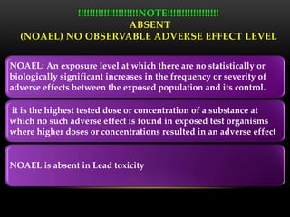 Toxicity of Heavy Metals | PPTX