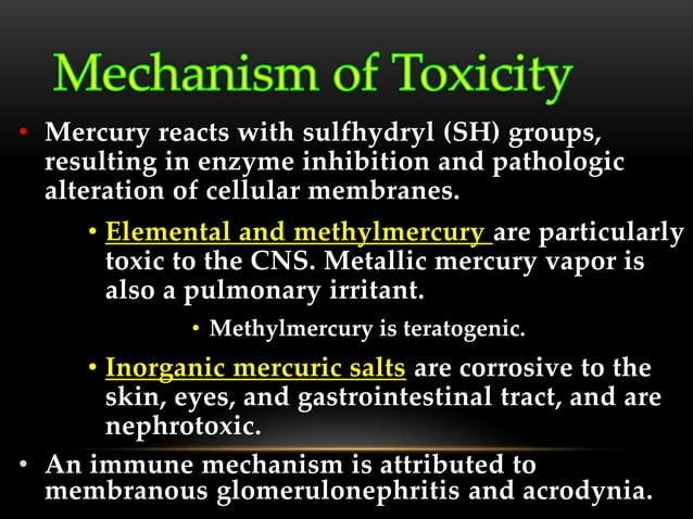 Toxicity of Heavy Metals | PPTX