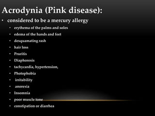 Toxicity of Heavy Metals | PPTX