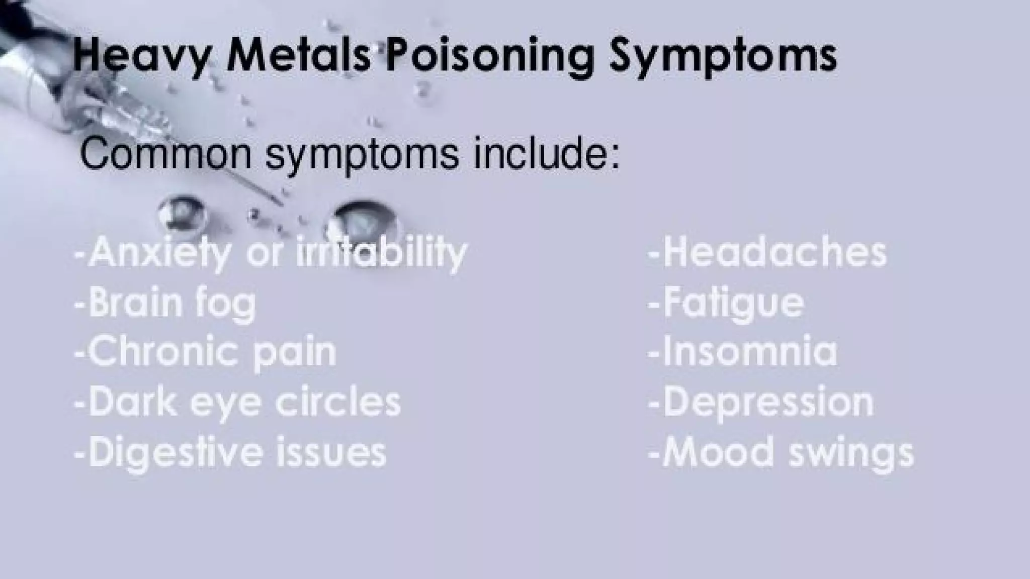 Heavy Metal Poisoning | PDF