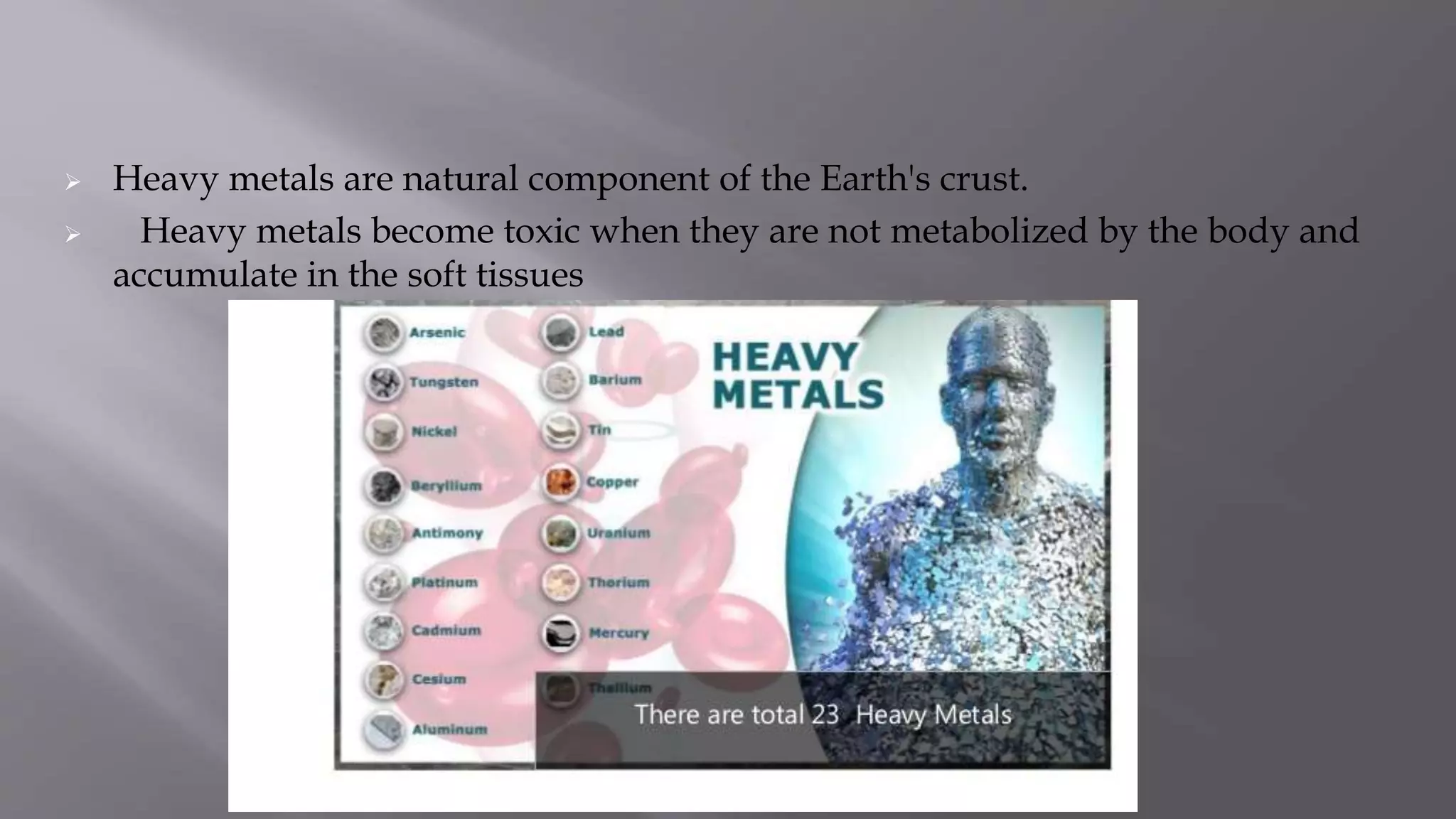 Heavy metals | PPTX