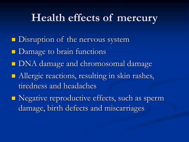 Heavy metals with their causes and effect.ppt