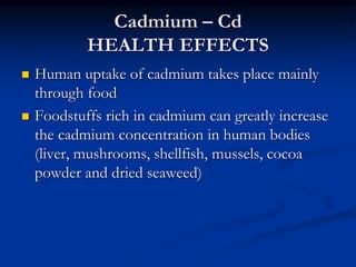Heavy metals toxicity (1) | PPT