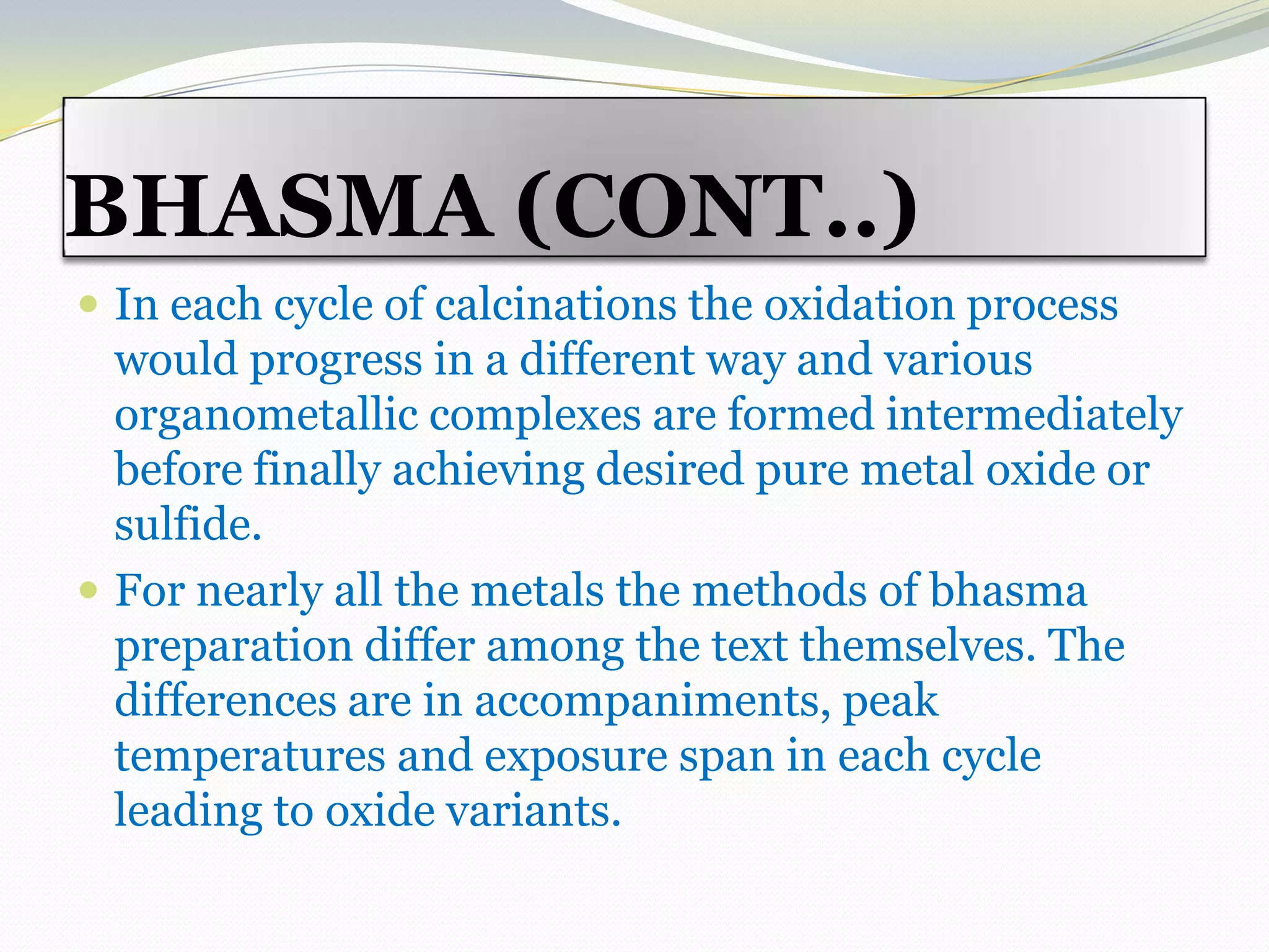 Heavy metals in ayurvedic drug formulations | PPTX