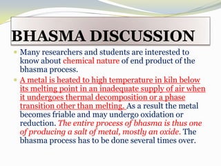 Heavy metals in ayurvedic drug formulations | PPTX