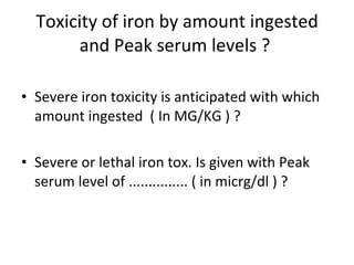 Heavy metals iron and lithium | PPT