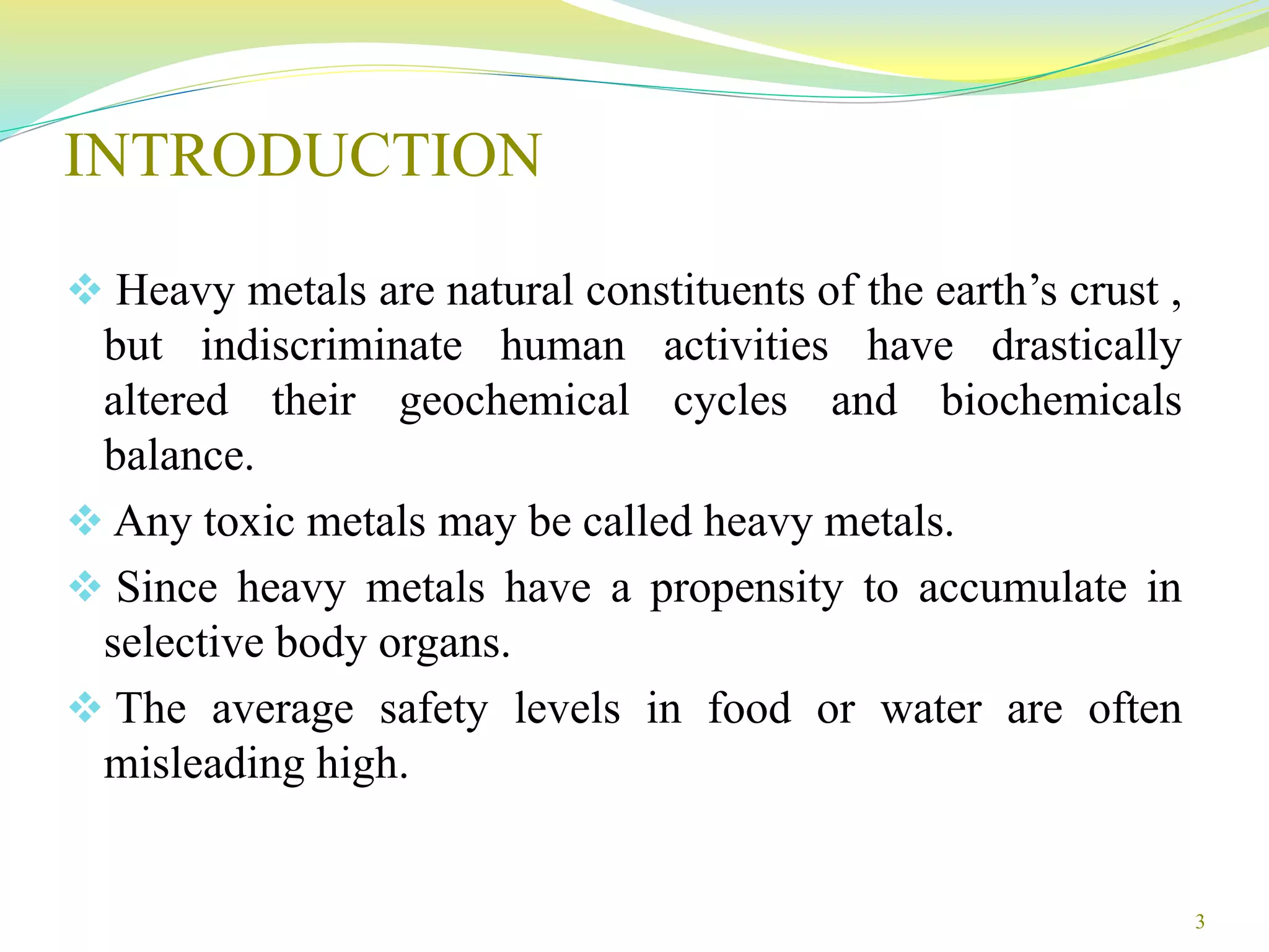 Heavymetals & living system ppt | PPTX | Indoor Environmental Quality ...