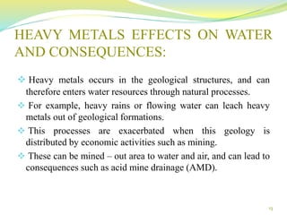 Heavymetals & living system ppt | PPTX | Indoor Environmental Quality ...