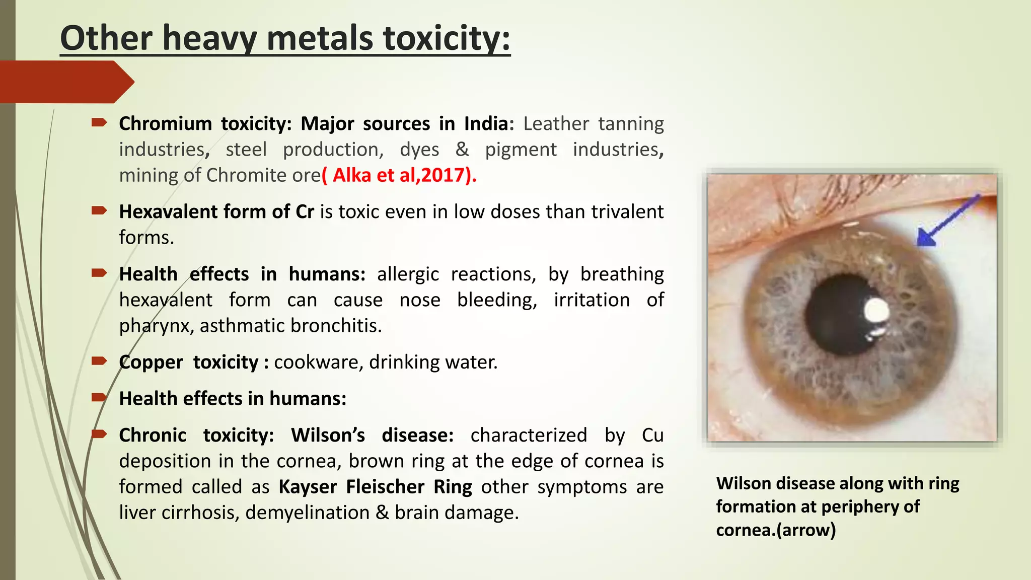 Heavy metals toxicity | PPTX