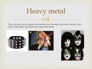 Heavy metal style vs present style | PPTX