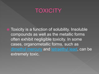 Heavy metal toxicity aman | PPT