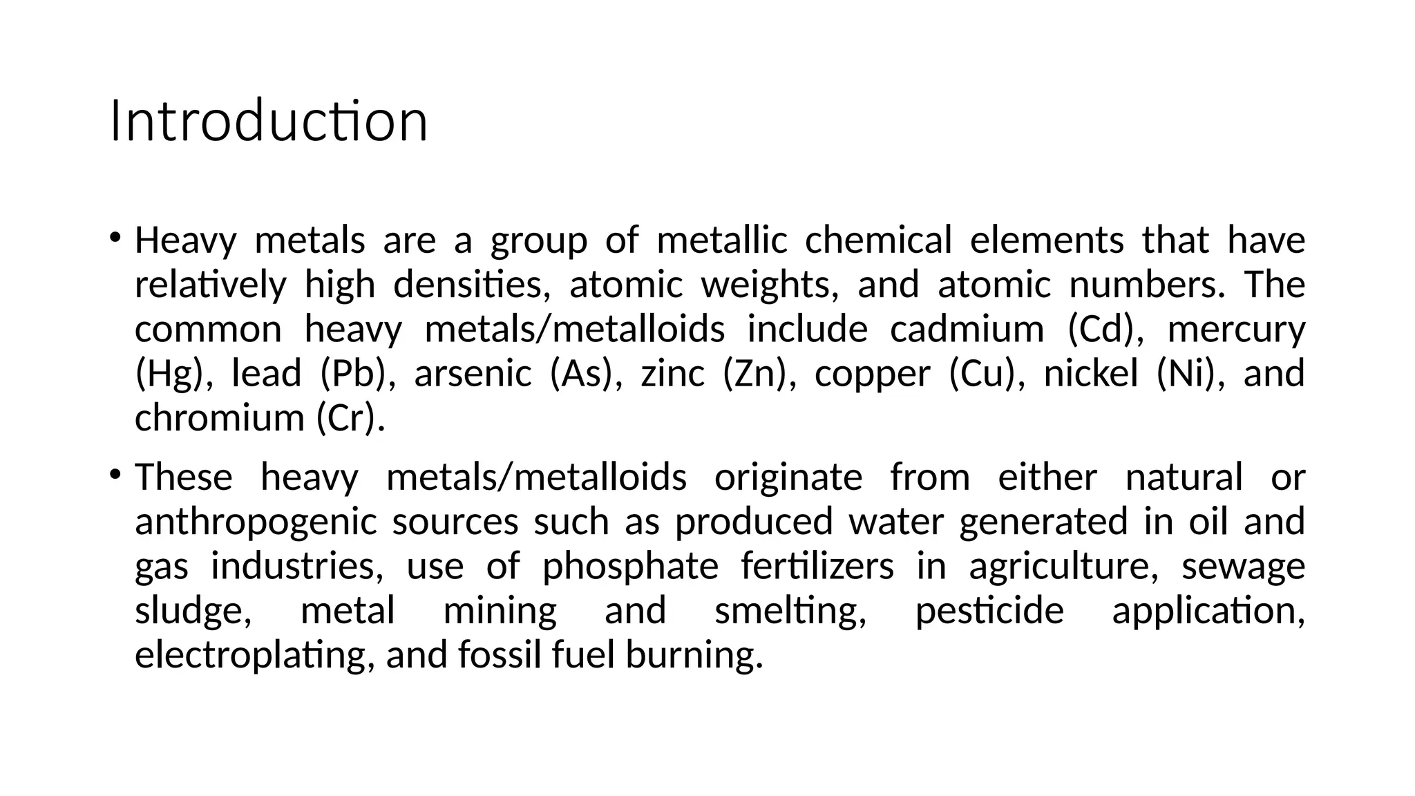HEAVY METAL TOXICITY IN PLANTS: Causes and Effectspptx | PPTX
