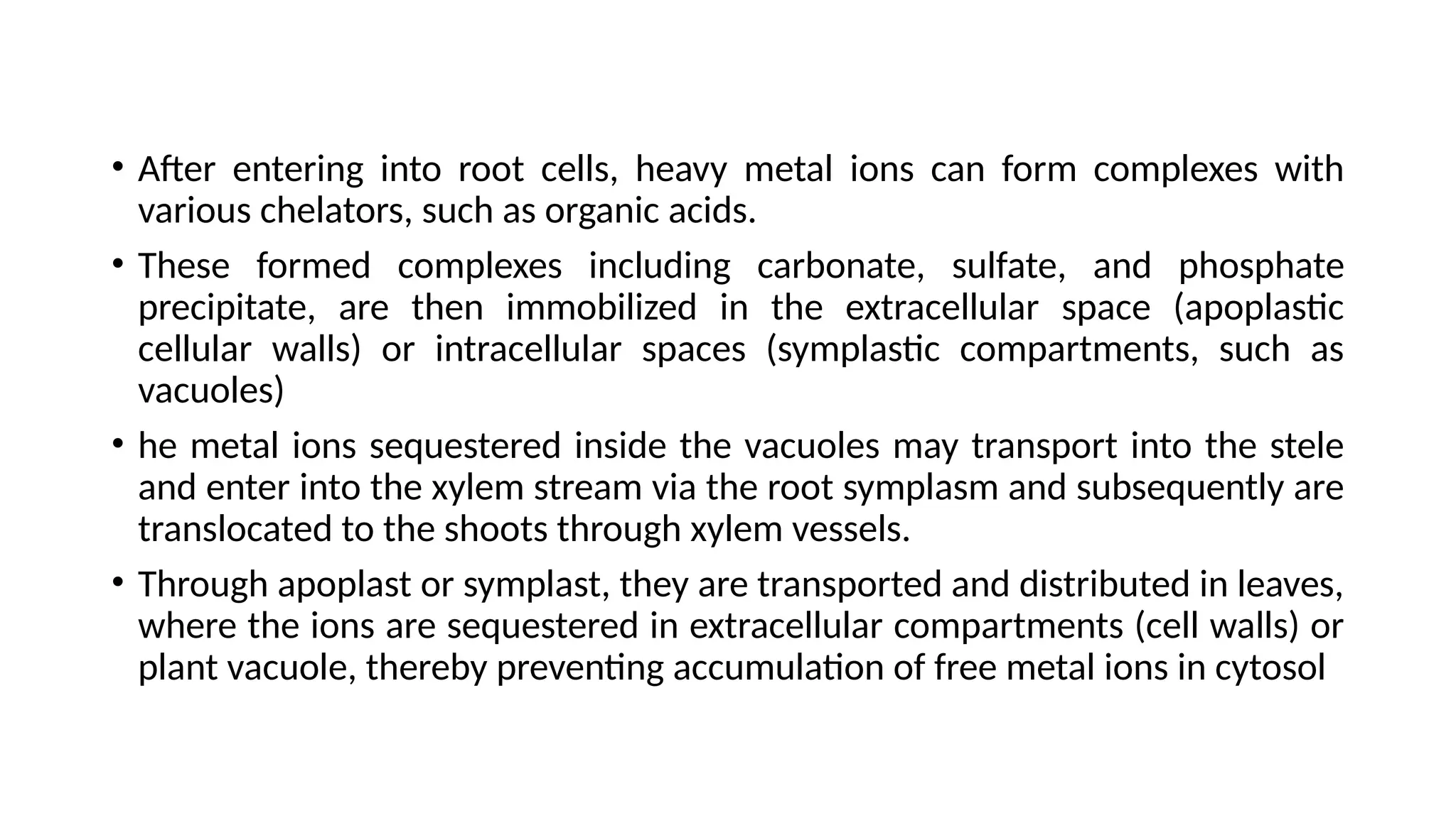 HEAVY METAL TOXICITY IN PLANTS: Causes and Effectspptx | PPTX