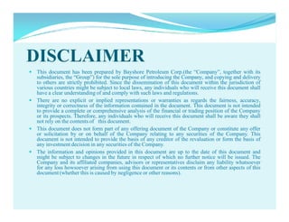 Heavy Oil/ Bitumen Upgrading Technology Presentation | PDF