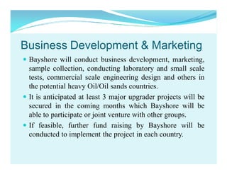 Heavy Oil/ Bitumen Upgrading Technology Presentation | PDF