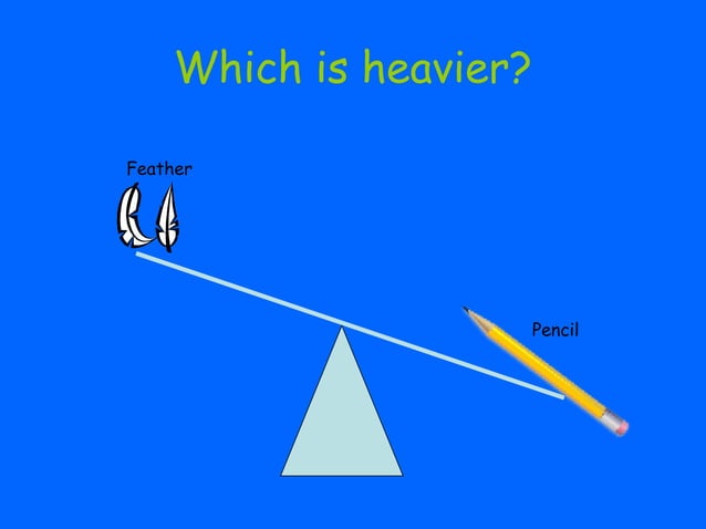Heavy or light | PPT | Physics | Science