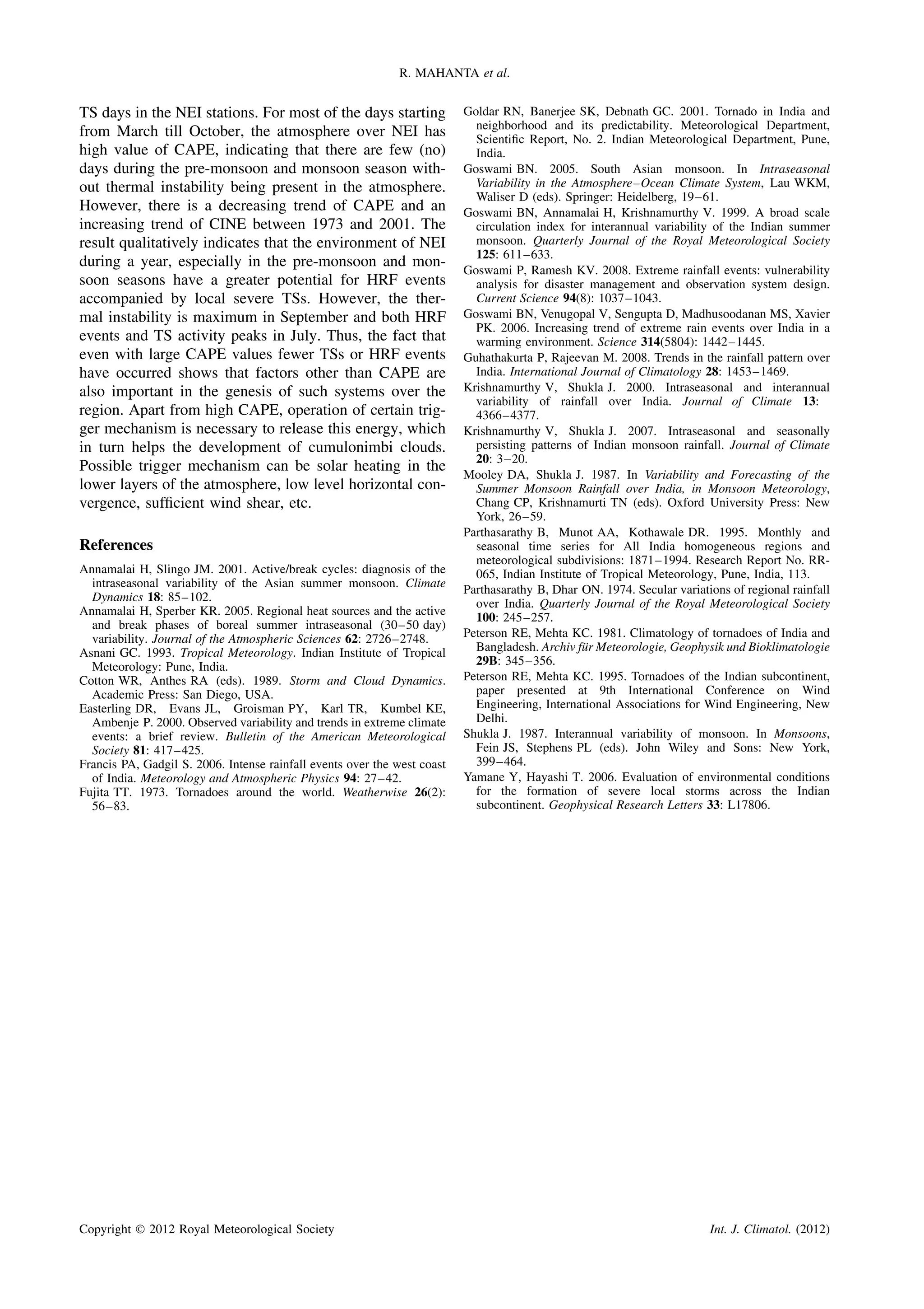 Heavy rainfall northeast india | PDF