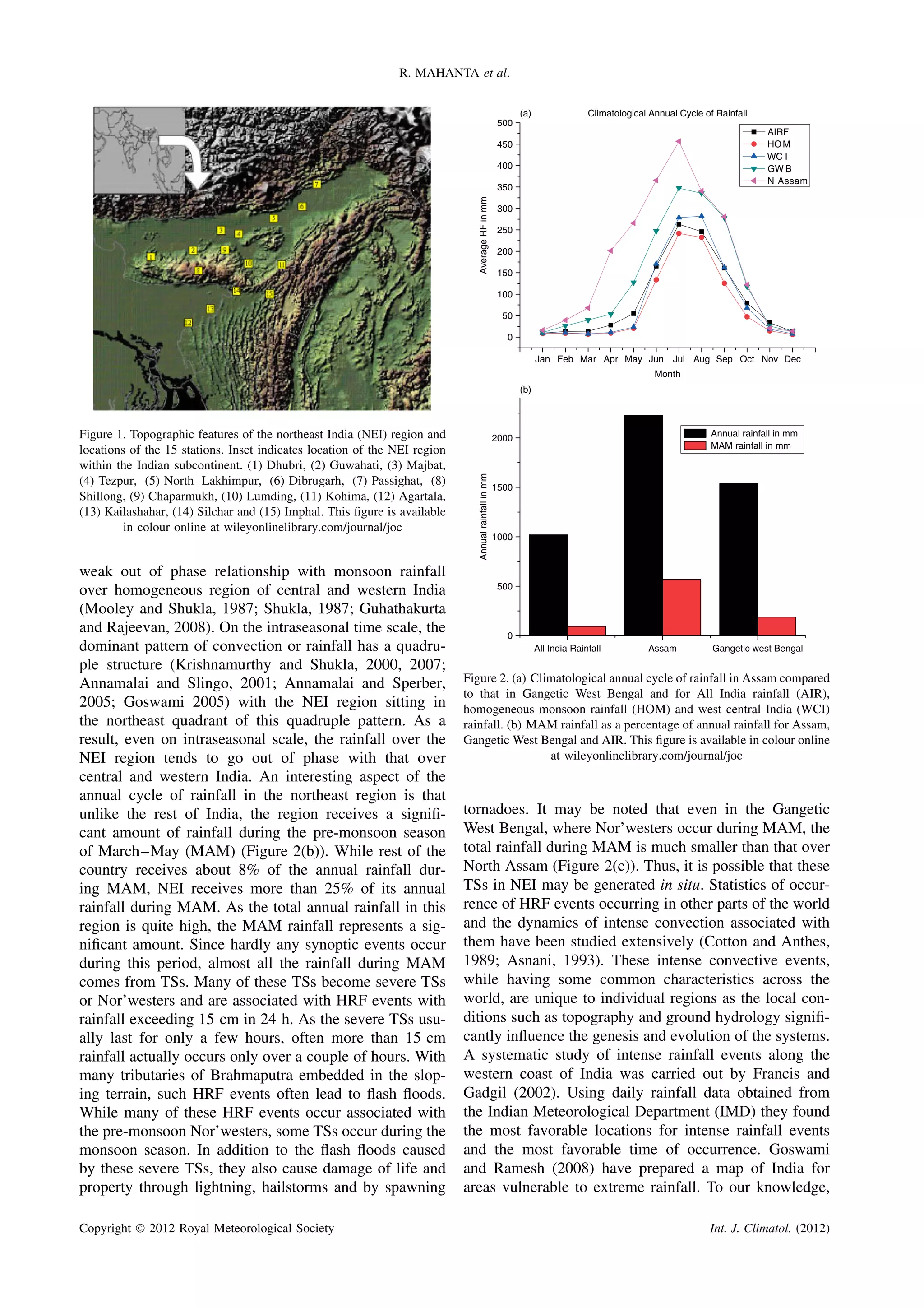 Heavy rainfall northeast india | PDF