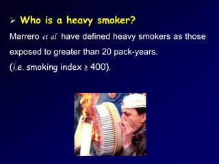 Heavy smoking & liver | PPTX