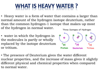 Heavy water | PDF