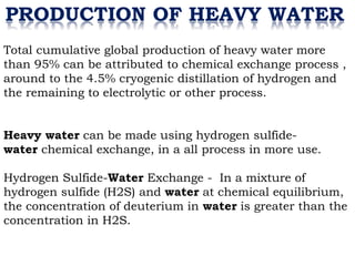 Heavy water | PDF