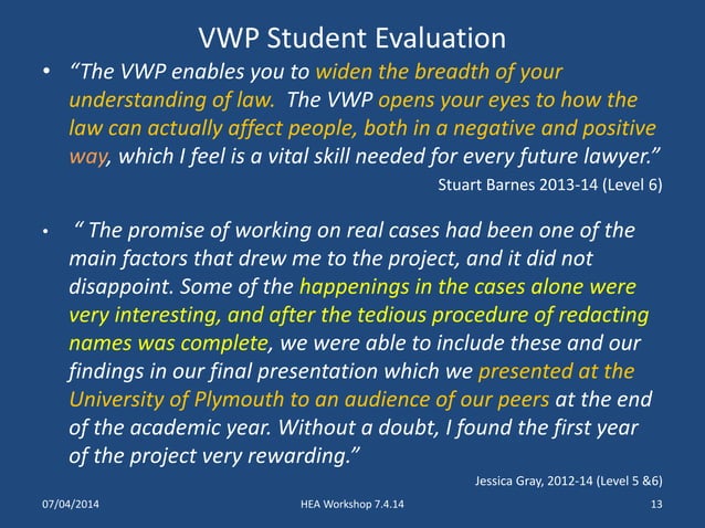 The vulnerable witnesses project - Angela Laycock | PPT