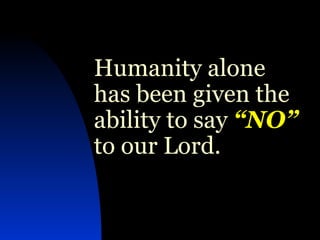 Hazards Of Not Hearing God’s Voice | PPT