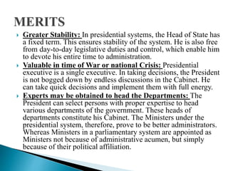 Presidential Government